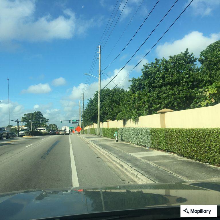 Woman in yellow dress aggressively solicits money, Hallandale Beach FL ...