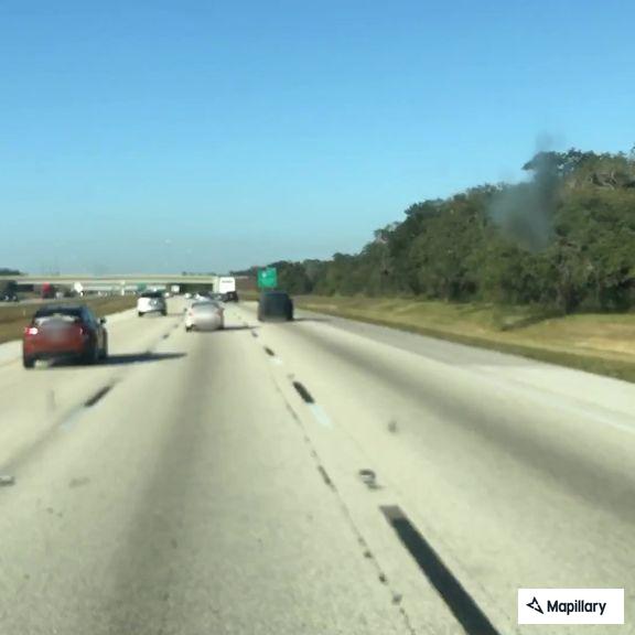 Motor vehicle accident on I-4 eastbound near mile marker 43, Polk City ...