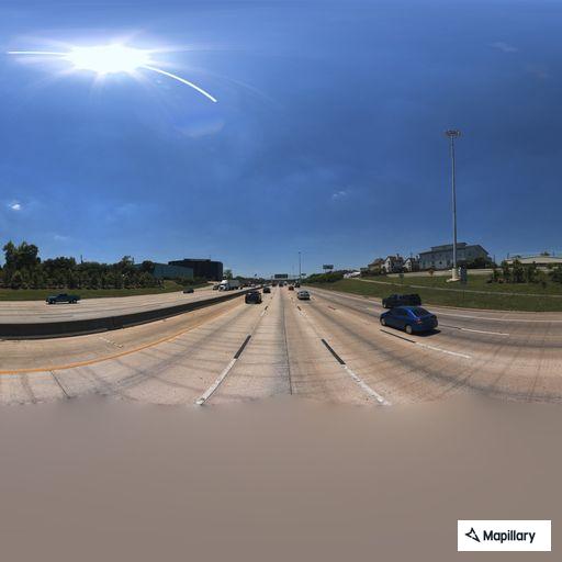 Reckless red 18-wheeler truck driving on Katy Freeway, Houston TX ...