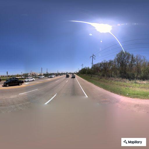Vehicle pursuit southbound on highway at high speed, Houston TX ...