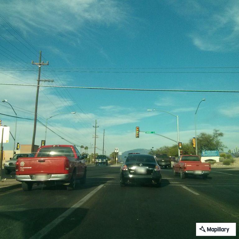Traffic hazard involving person taking road cones, Tucson AZ | CrimeRadar