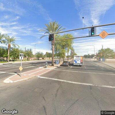 Traffic signal flashing red at four-way intersection, Chandler AZ | CrimeRadar