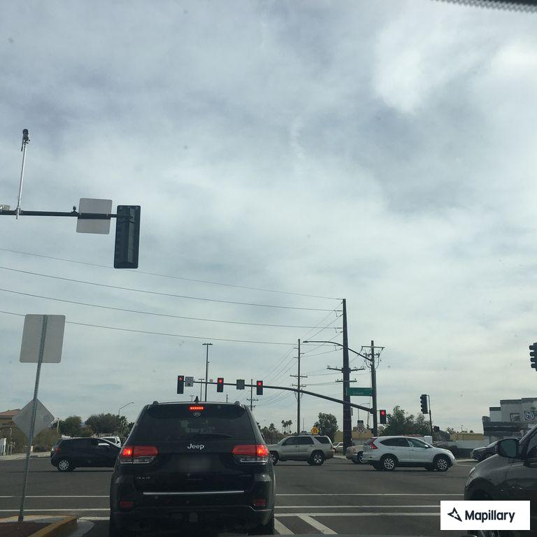 Motor vehicle accident at Guadalupe and Cooper roads, Gilbert AZ ...