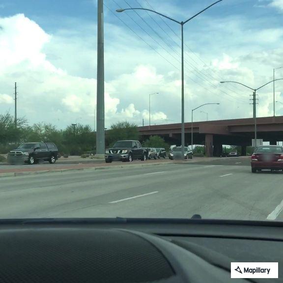 Barricades block traffic near Power and Thomas roads, Mesa AZ | CrimeRadar