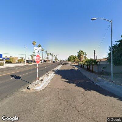 Debris fire near 34th place and Thomas road in Phoenix, Phoenix AZ ...