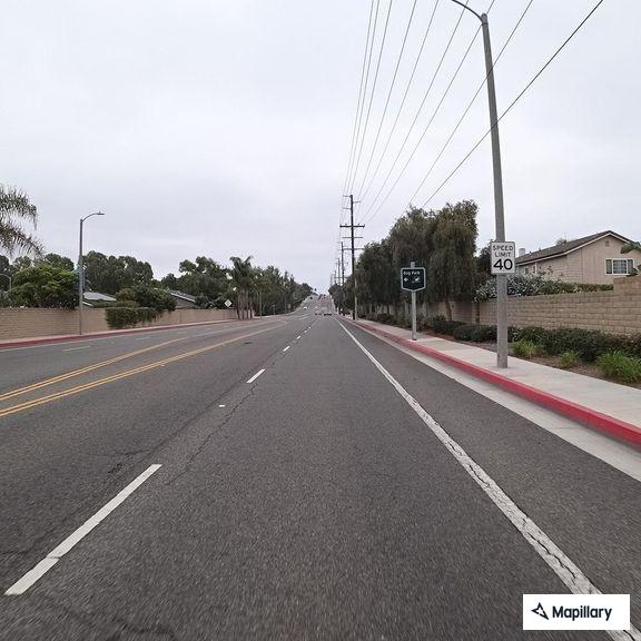 Traffic accident at Edwards Street and Varsity Drive, Huntington Beach ...