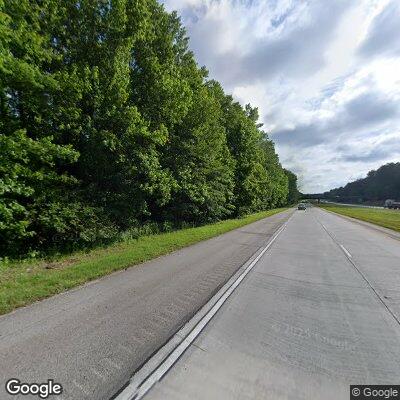 Truck swerving across lanes on interstate highway, Carroll County GA ...