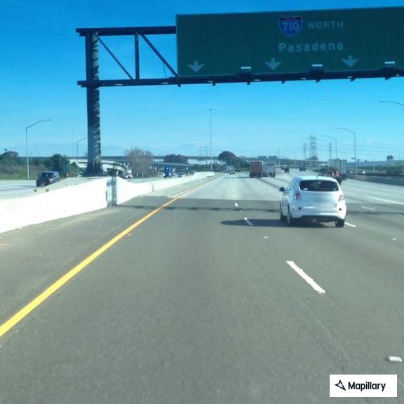 Freeway interchange clear, semi-truck check ongoing, Los Angeles County ...