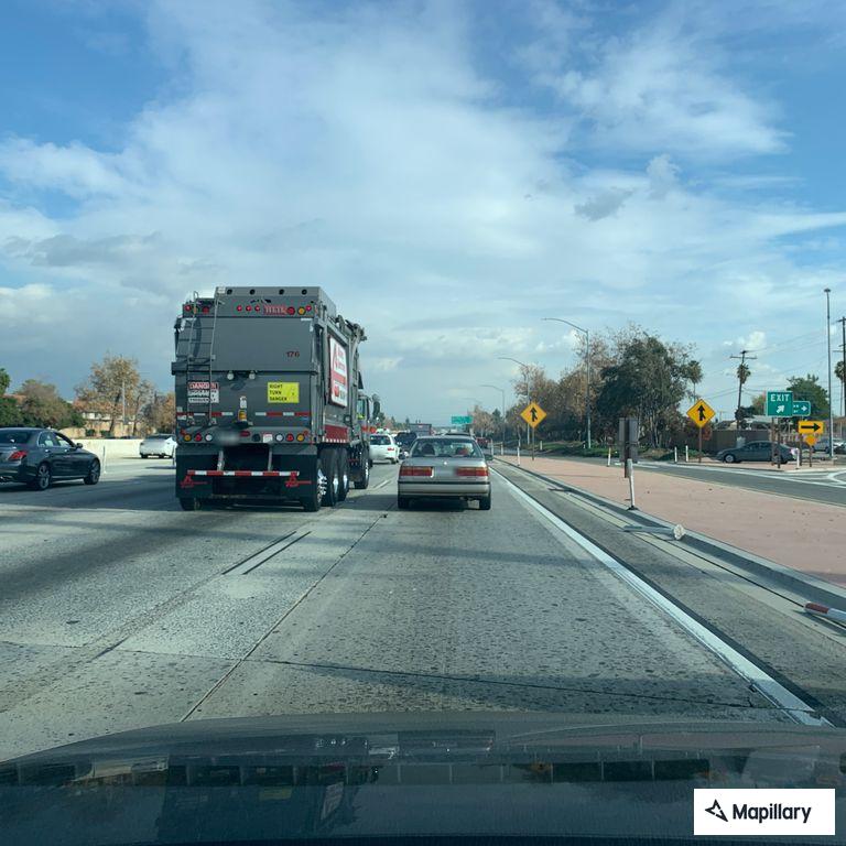 Tesla crashes into center divider on westbound highway, Los Angeles CA ...