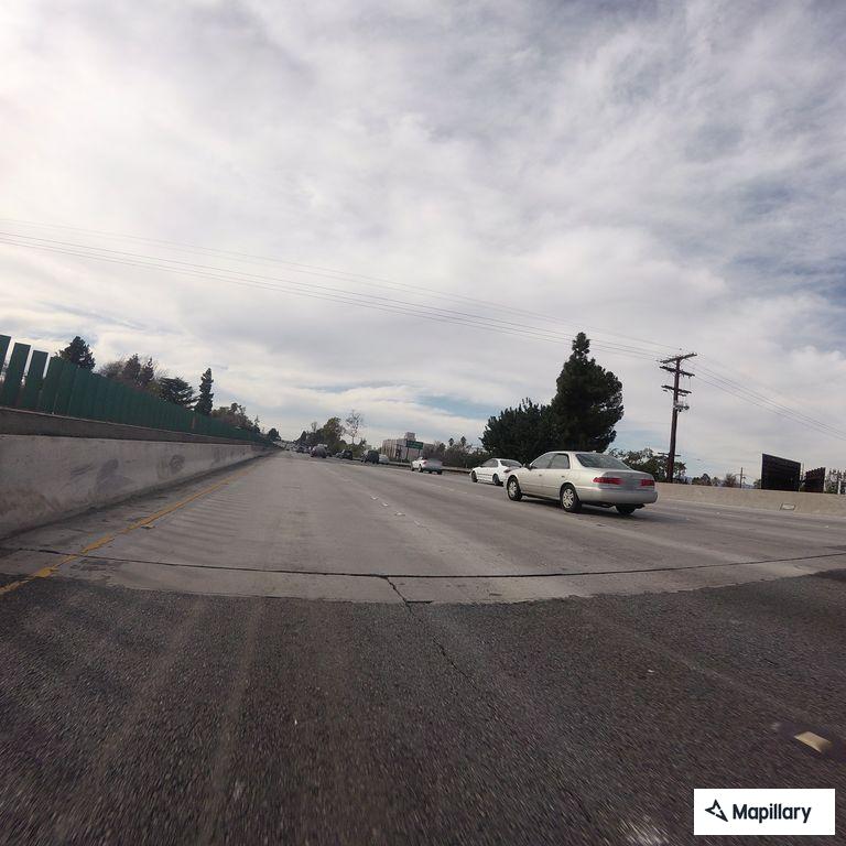 Traffic collision on westbound 134 freeway near Linda Vista, Los ...