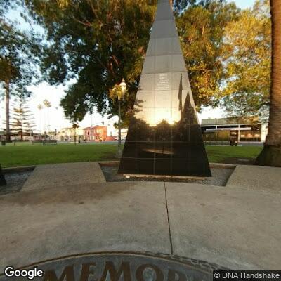 Five people trying to flag down a patrol at Plaza Park, Oxnard CA ...