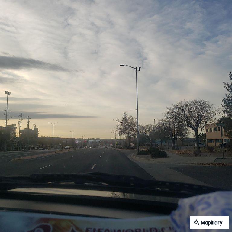 Fire alarm at commercial building on University Blvd, Albuquerque NM ...