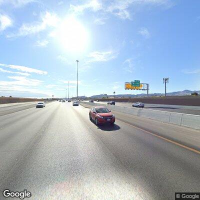 Gray sedan stopped in gore area of I-215 eastbound, Las Vegas NV ...