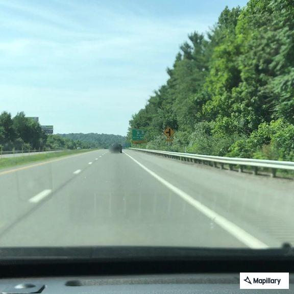 White car drives wrong way on US-19 off-ramp in Bradley, Bradley WV ...