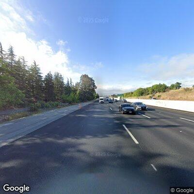 Red honda cr-v swerving across lanes on interstate 80, Solano County CA ...