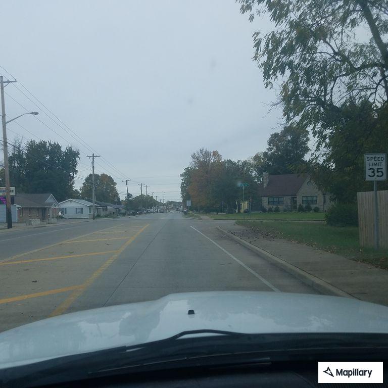 Power lines down blocking Charlestown and Slate Run roads, New Albany ...