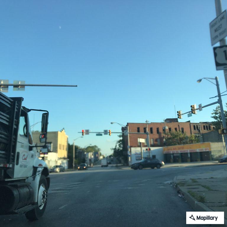 Police perform traffic stop near Wilkens Ave, Baltimore MD | CrimeRadar
