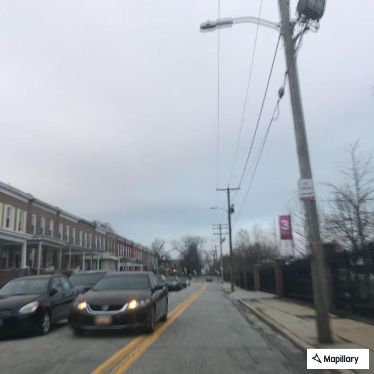 Traffic lights flashing at Pimlico and Cold Spring, Baltimore MD ...