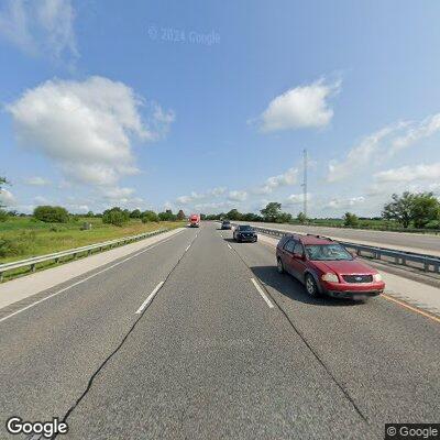 Disabled black SUV stopped on I-65 southbound on-ramp, Johnson County ...