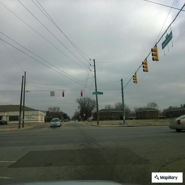 Reckless driving on southern avenue damages bridge cones, Indianapolis ...