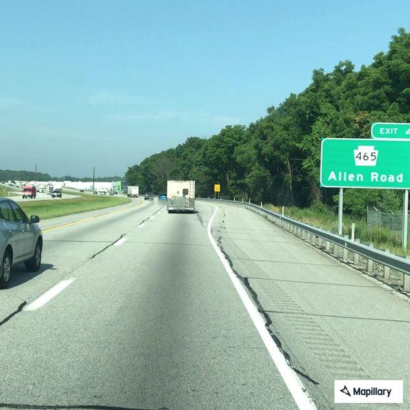 Hit-and-run collision on I-81 southbound, Cumberland County PA | CrimeRadar