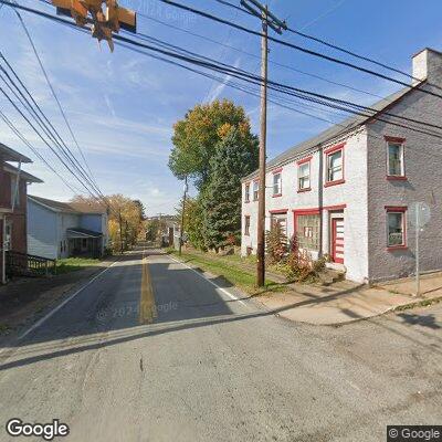 Tree leaning on wires on route 981 near Barron Run Road, Westmoreland ...