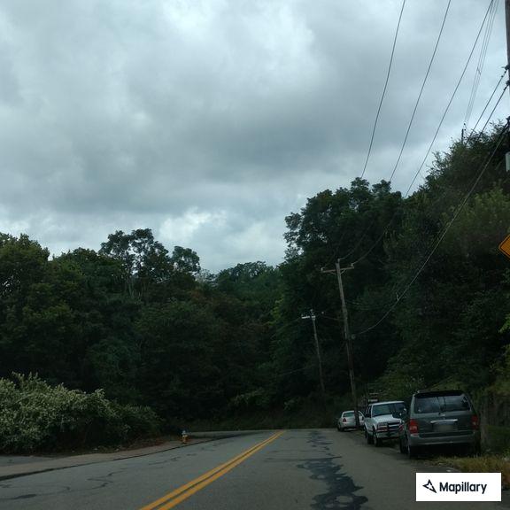 Road closed on Franklin Rd due to downed wires and tree, Pittsburgh PA ...