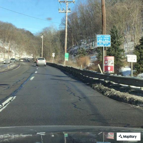 Traffic observation on Route 8 near Harts Run Road, Allison Park PA ...