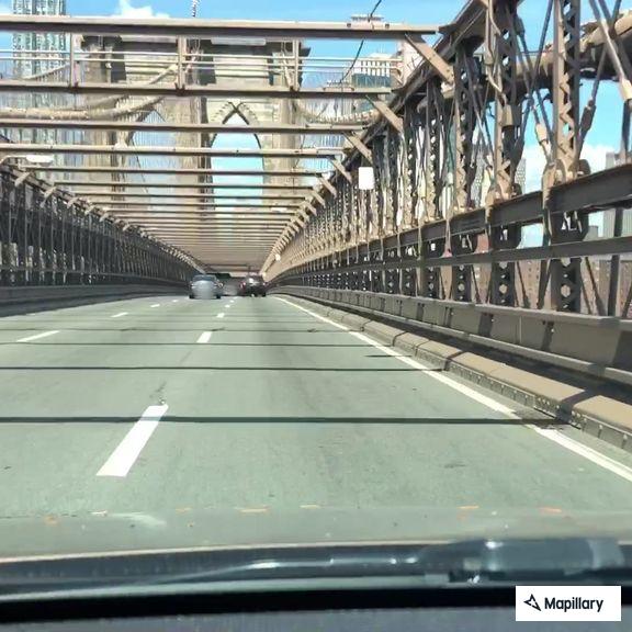 Light to moderate traffic with southbound road closure in Brooklyn, New ...