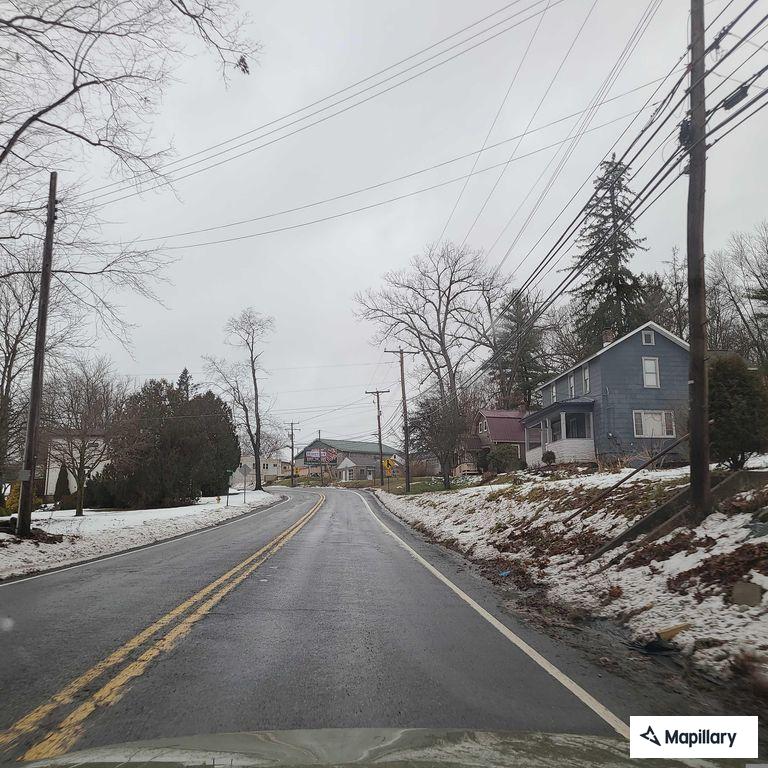 Tree blocks both lanes on Route 183 in Pinecreek Township, Jefferson ...