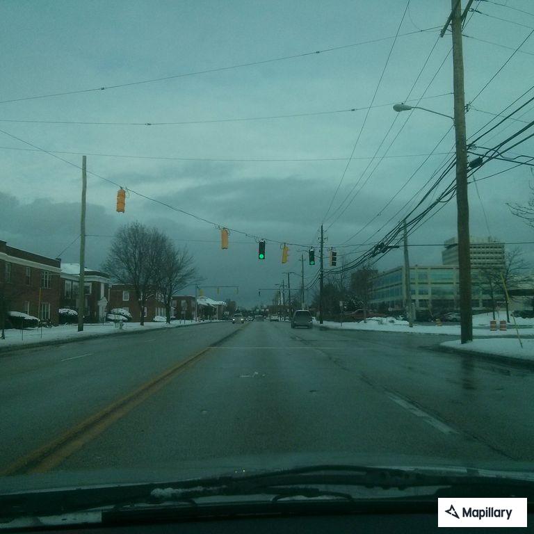 Traffic signals flashing but working properly at Norwood Rd, Shaker ...