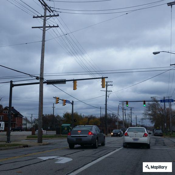 Garbage truck collides with car, possible entrapment, Cleveland OH ...