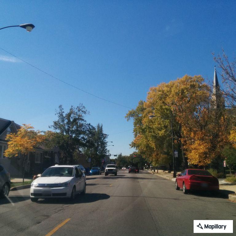 Police stop vehicle after pursuit near Addison and Lamon, Chicago IL ...