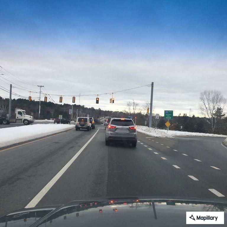 Traffic stop on west central street with verbal warning, Franklin MA ...
