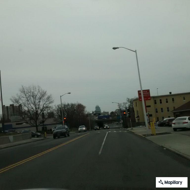 Traffic accident at Lincoln and Northampton streets, Worcester MA ...