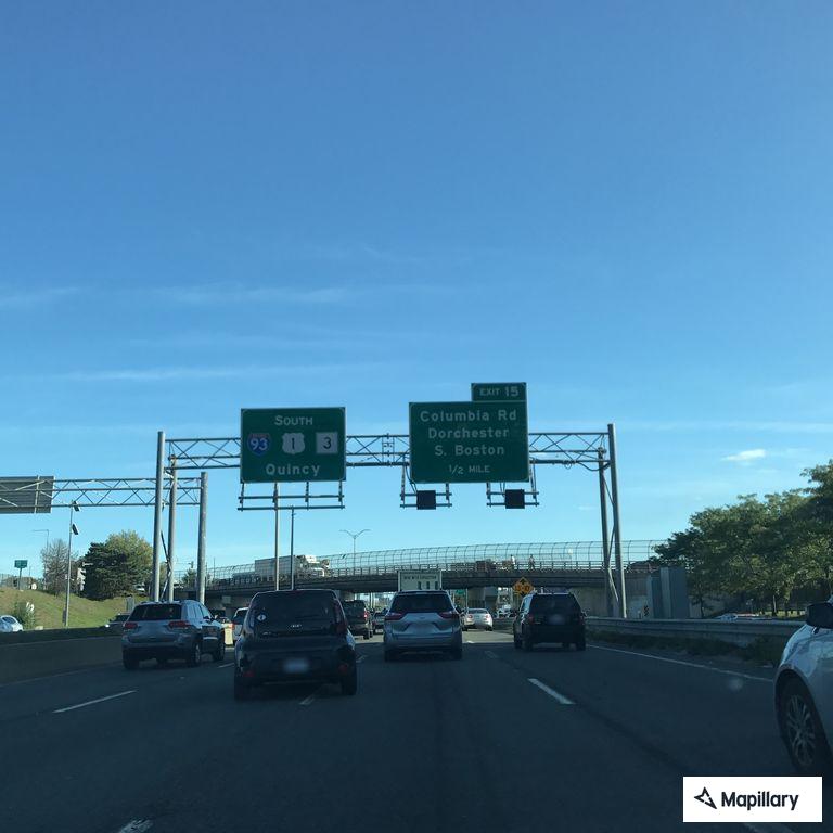 Fluids spill on i-93 southbound near exit 12, Boston MA | CrimeRadar
