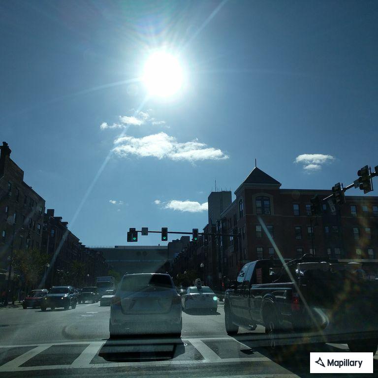 Multiple people loitering near bus stop in Boston, Boston MA | CrimeRadar