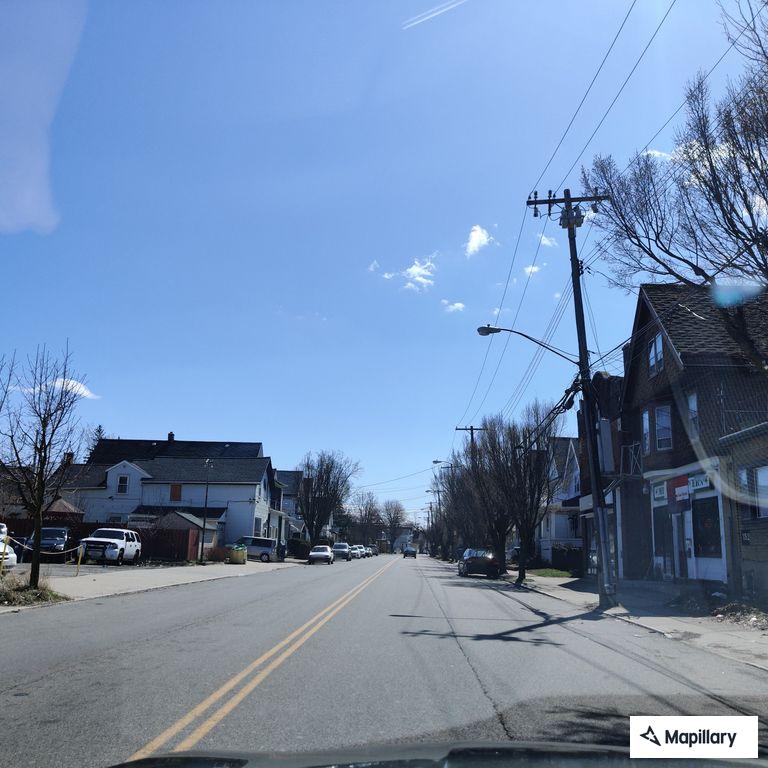Juvenile causes traffic hazard at street intersection, Buffalo NY ...