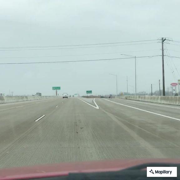 Truck with trailer has flat tire on southbound highway, Brown County WI ...