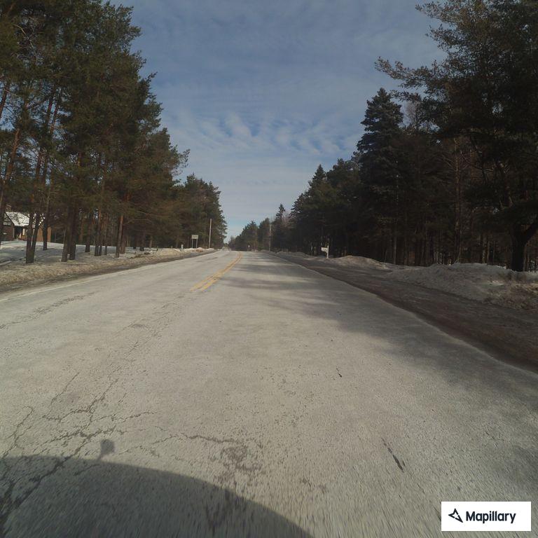 Fallen trees block Coles Drive and Highway 56, St Lawrence County NY ...