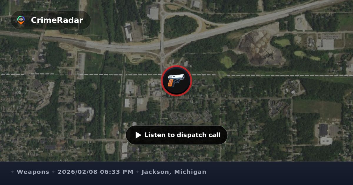 Possible shooting reported near Cooper and Austin, Jackson MI | CrimeRadar