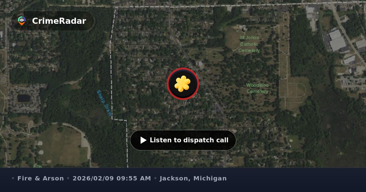 Fire alarm at business on West Clark Street, Jackson MI | CrimeRadar