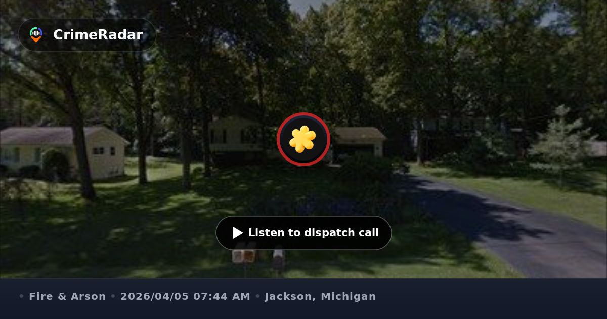Structure fire with smoke from roof in Spring Arbor, Jackson MI ...