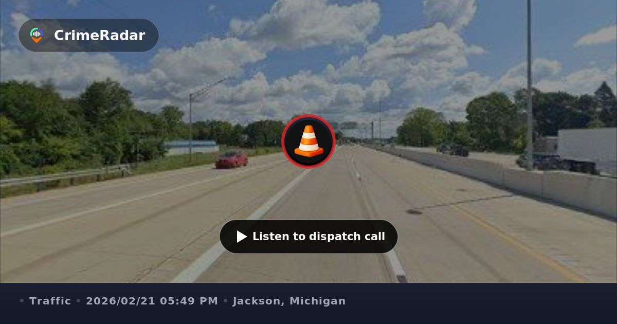 Two crashes reported on I-94 near mile 153, Jackson County MI | CrimeRadar