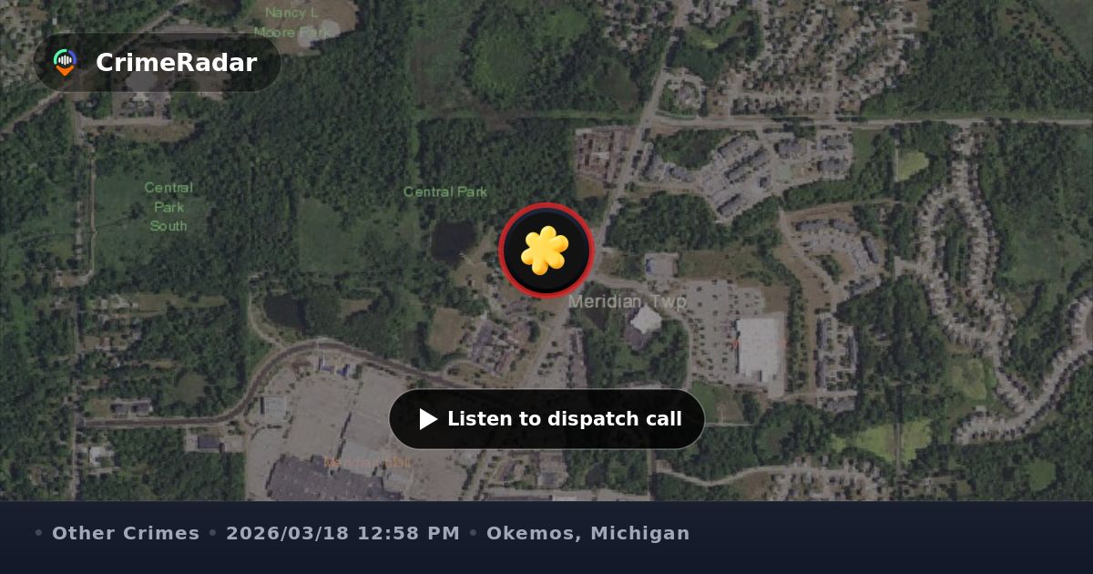 Tow requested for disabled car at Target lot, Okemos MI | CrimeRadar
