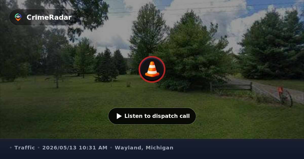Two-car rollover crash with injured passenger, Wayland MI | CrimeRadar