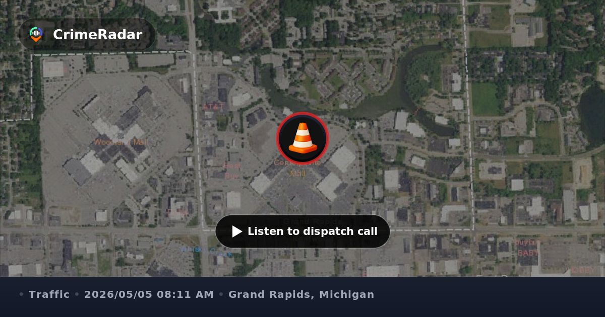 Two-car crash with reported hand injury, Grand Rapids MI | CrimeRadar