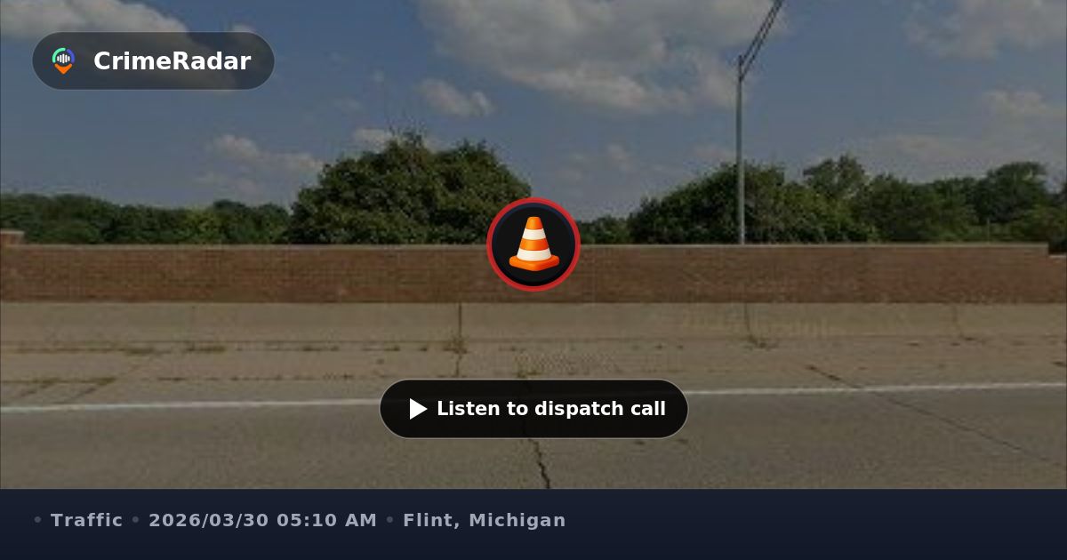 Injury crash on northbound I-475 near 12th Street, Flint MI | CrimeRadar