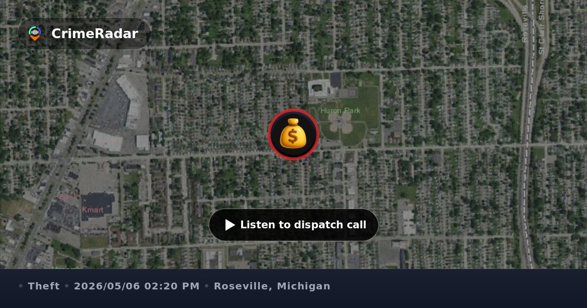 Phone reported stolen at Dollar General store, Roseville MI | CrimeRadar