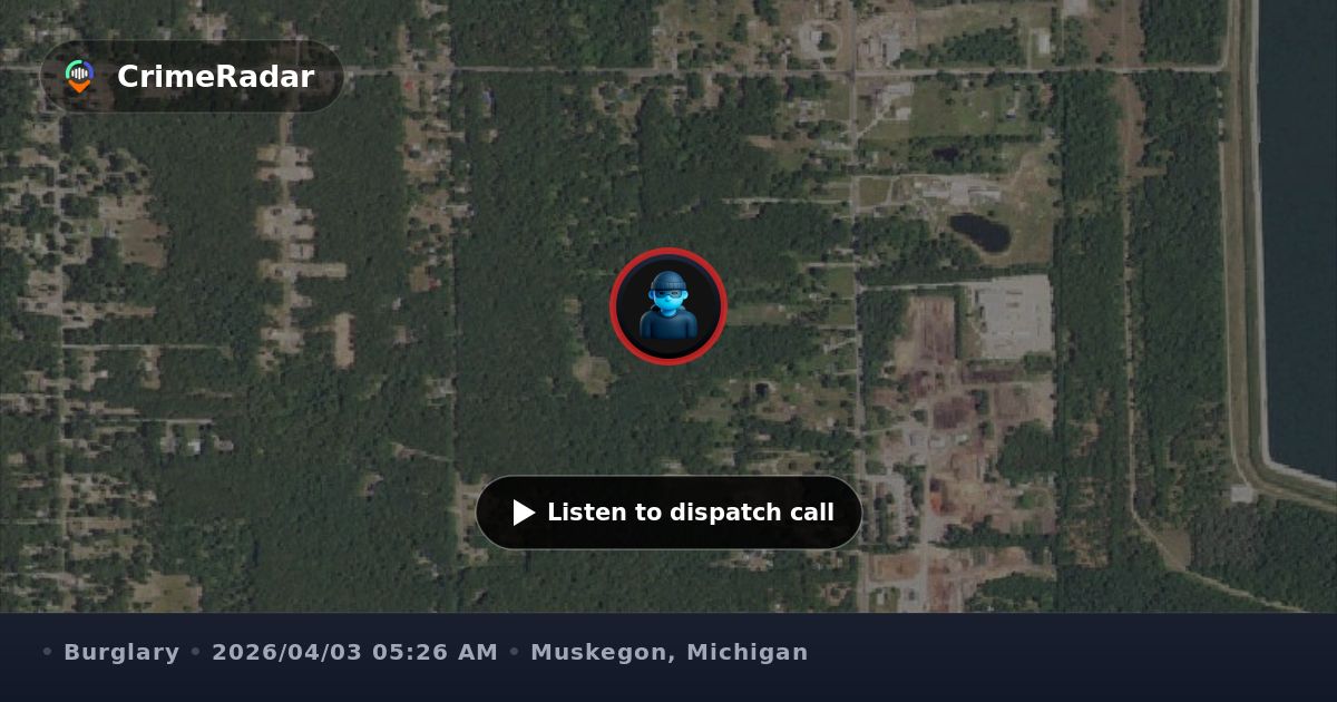 Alarm at Egelston Township Hall front door, Muskegon County MI | CrimeRadar